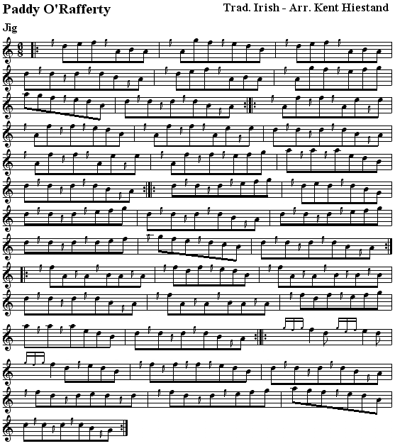 Paddy O’Rafferty (free sheet music)